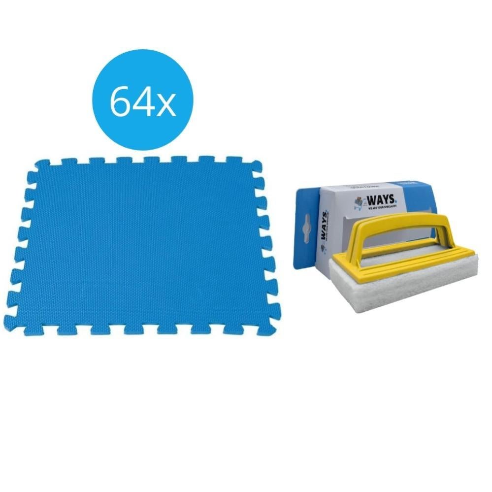 Intex - Pack économique - Dalles de piscine - 8 paquets de 8 tuiles ...