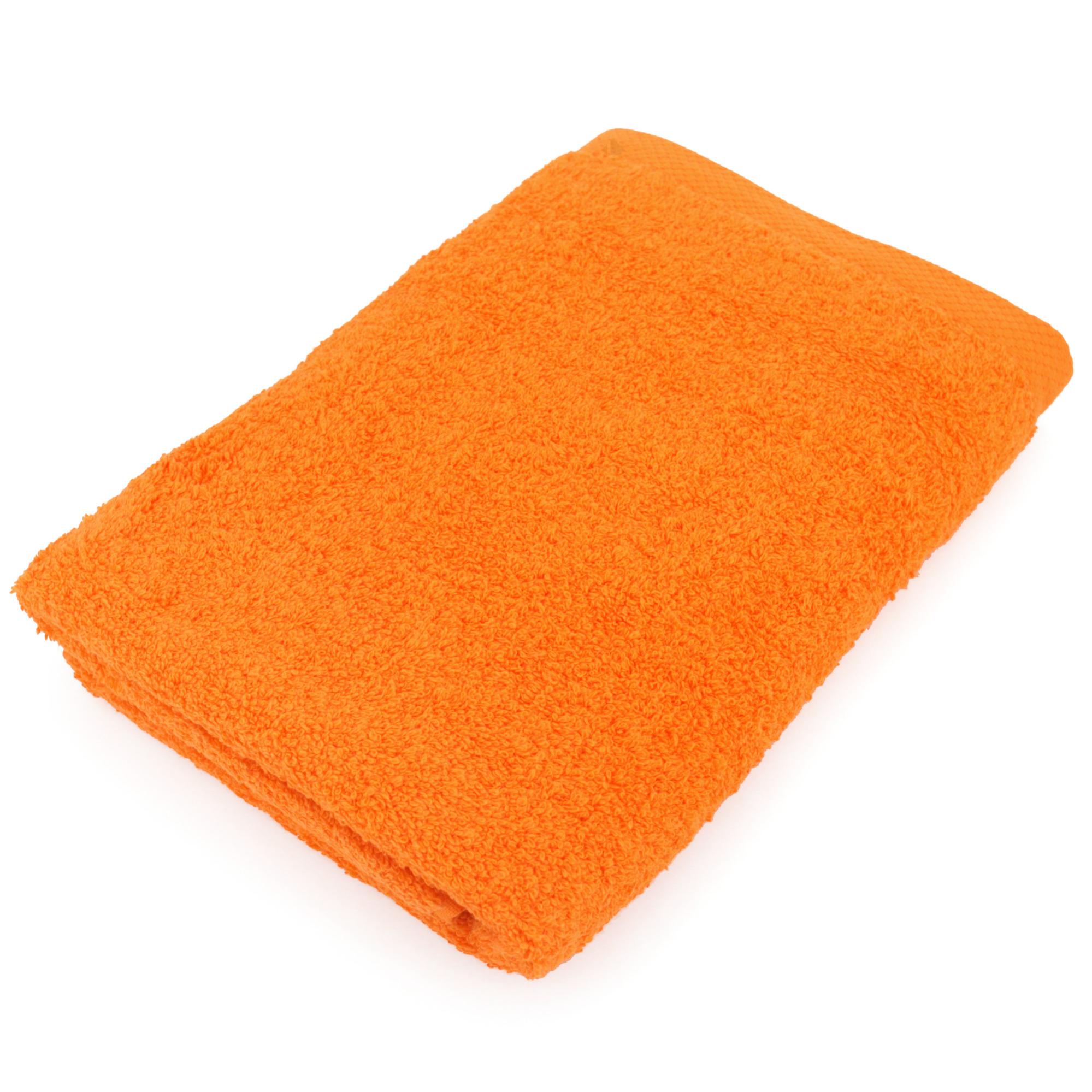 Drap de douche 70x140 cm PURE Orange 550 g/m2 | Leroy Merlin