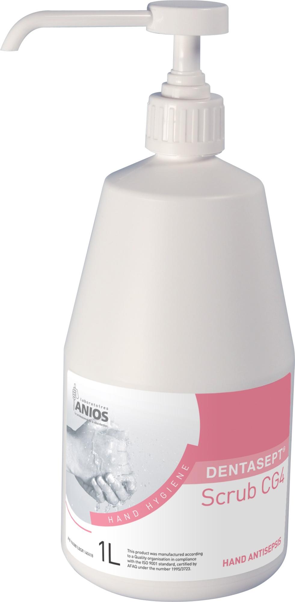 DENTASEPT SCRUB CG4 - FLACON 1L AVEC POMPE - ANIOS | Leroy Merlin