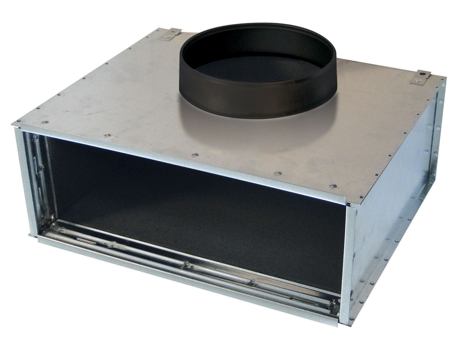 Plénum isolé à piquage latéral pour grilles BBGC-LIS - Dimensions ...