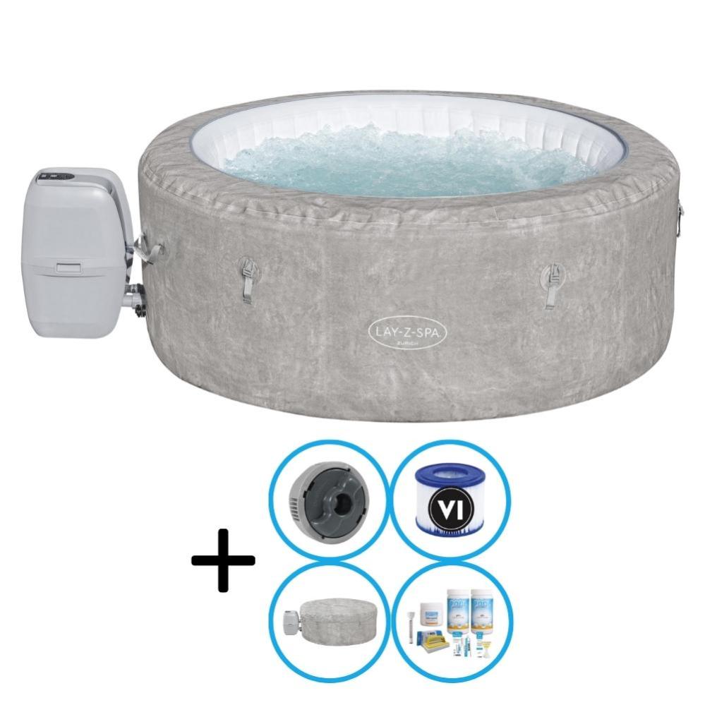 Bestway - Jacuzzi - Lay-Z-Spa - Zurich - Y compris le pack d'entretien ...