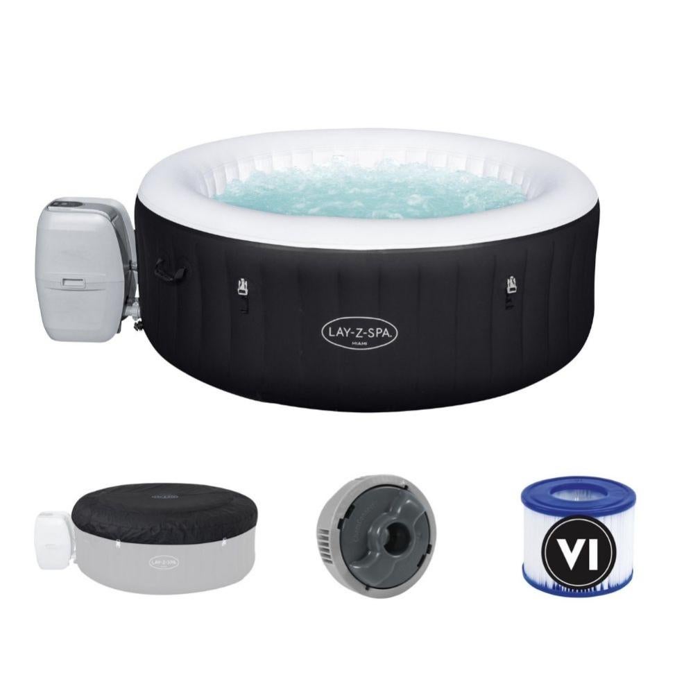 Bestway - Jacuzzi - Lay-Z-Spa - Miami - Gonflable - Y compris ...