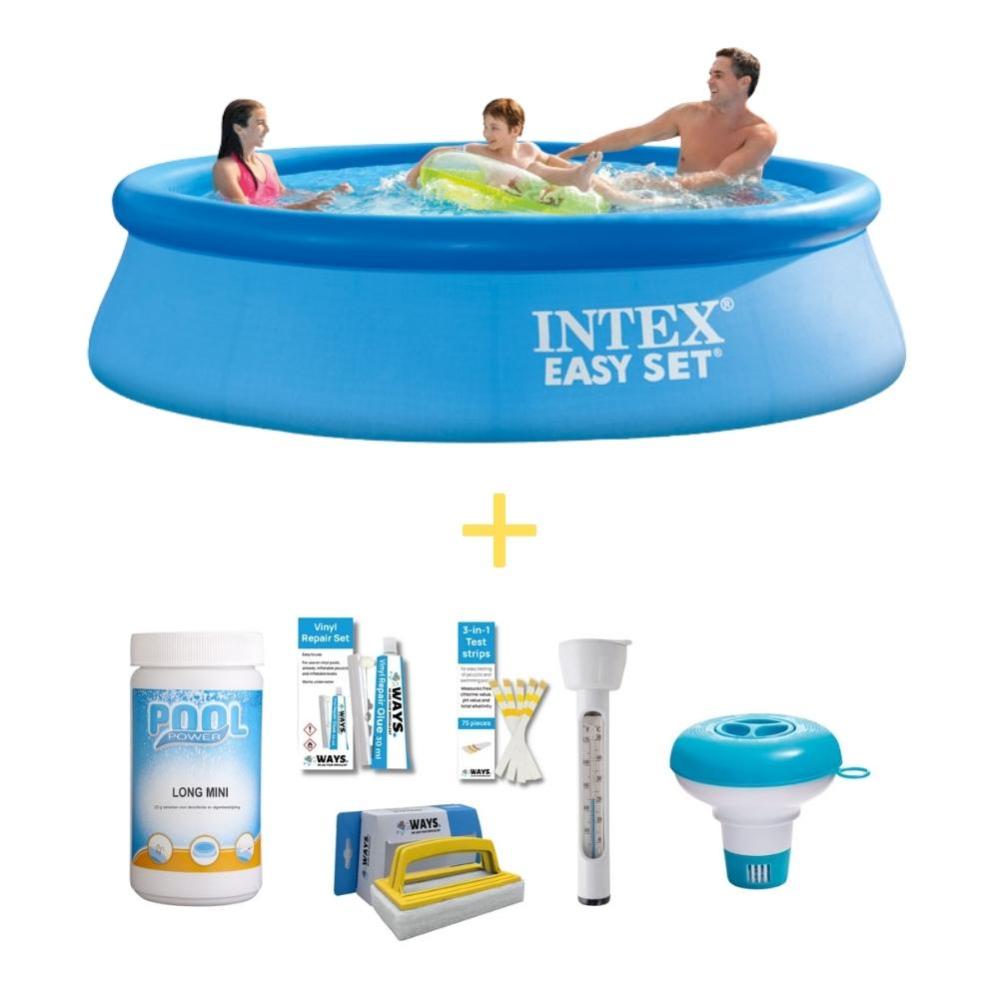Intex Piscine - Easy Set - 305 x 76 cm - Avec WAYS Pack d'entretien ...