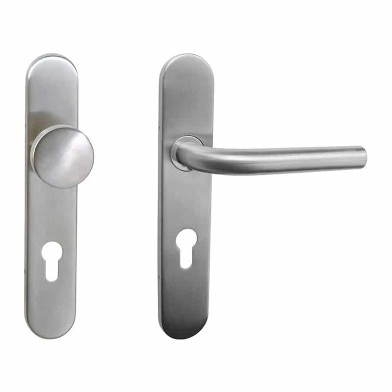 Ensemble palière fixe béquille L-Line, gauche, entraxe 195mm | Leroy Merlin