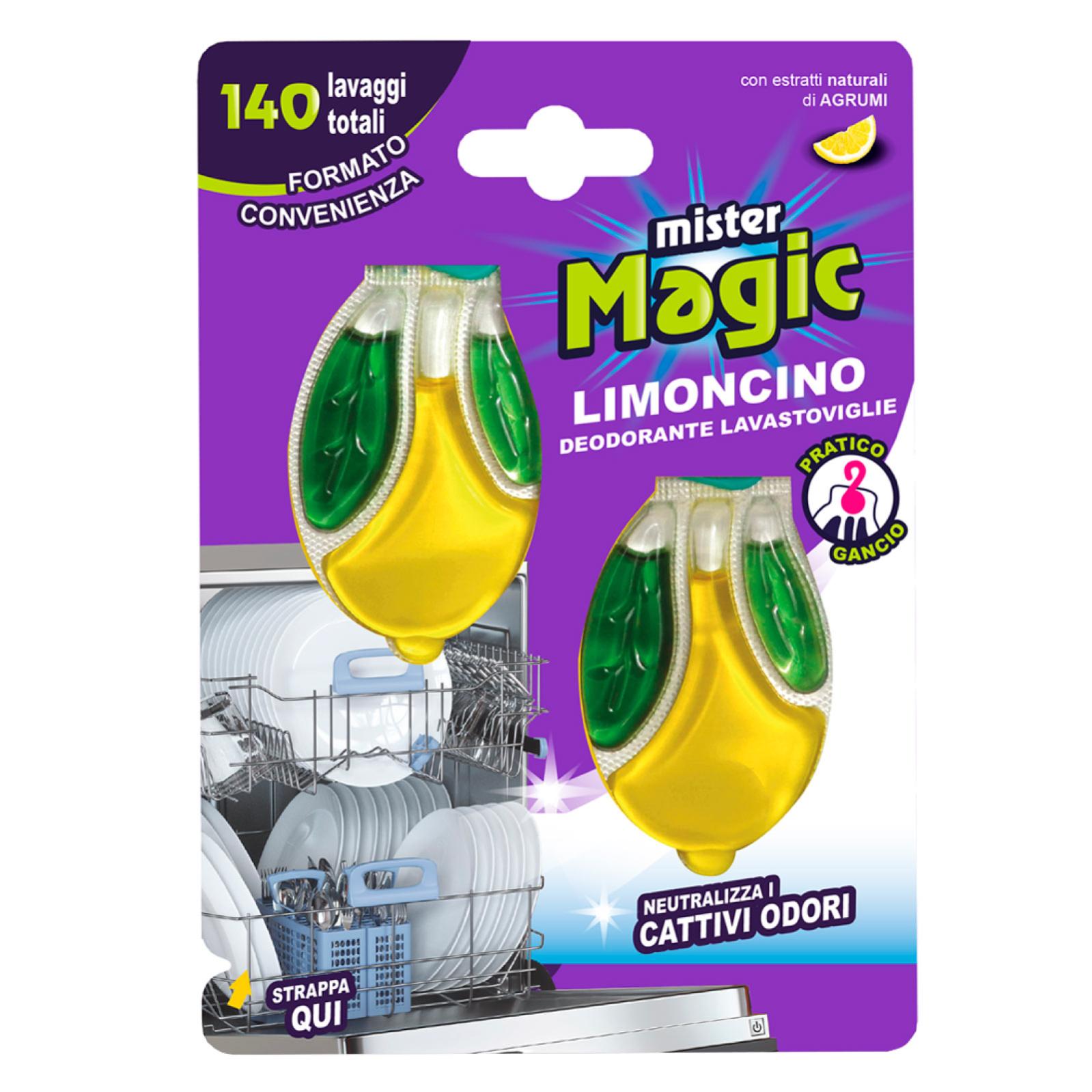 6x Mister Magic Limoncino Deodorante per Lavastoviglie | Leroy Merlin