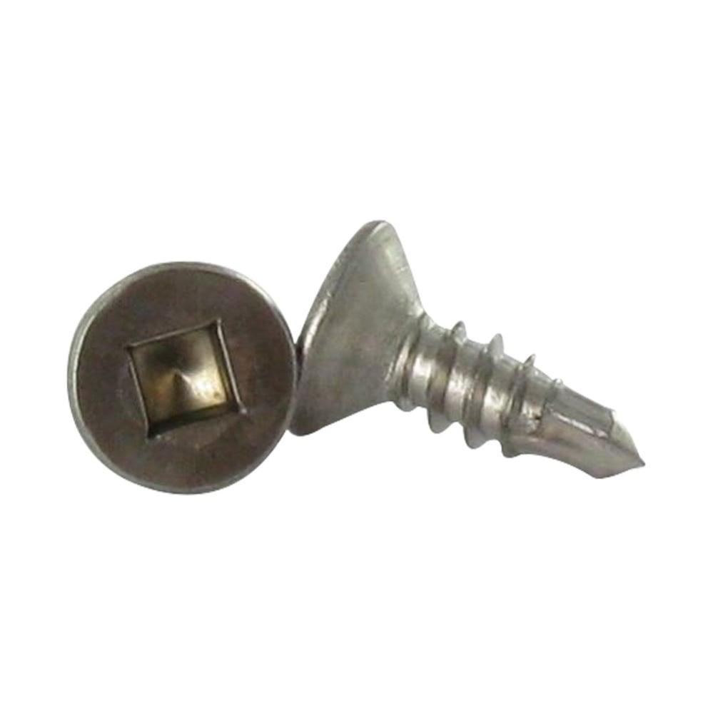 Vis autoperceuse Inox A2 Tête fraisée TF Carré 4.8X50 Empreinte carré 2 ...