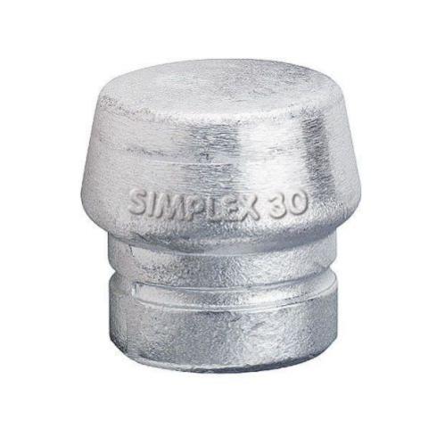 Halder 3209.080 Boca de recambio metal blando plata Simplex Ø 80 mm ...