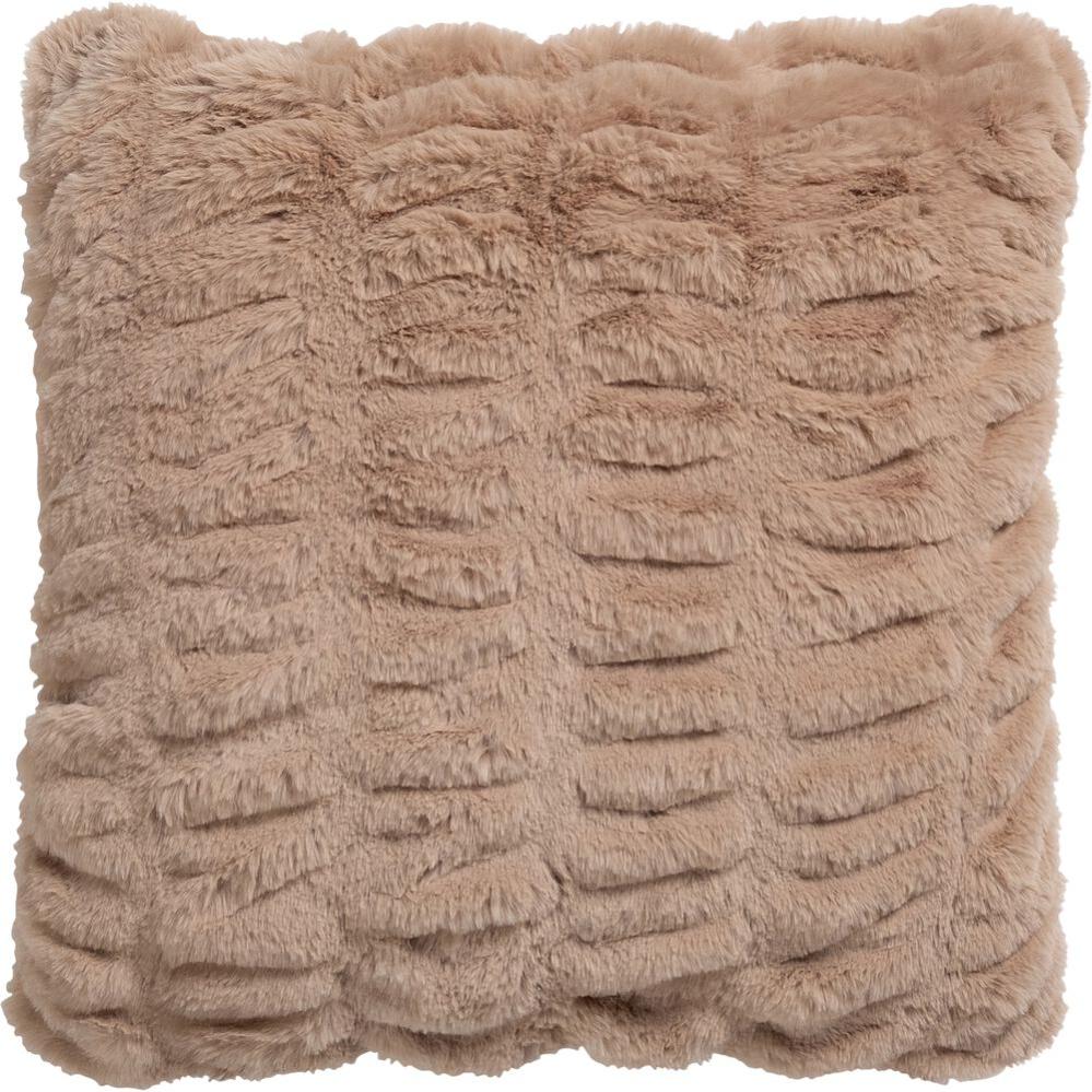 Coussin déco Synthétique Beige alpilles CARINO ALINEA - L45 x larg45 cm ...