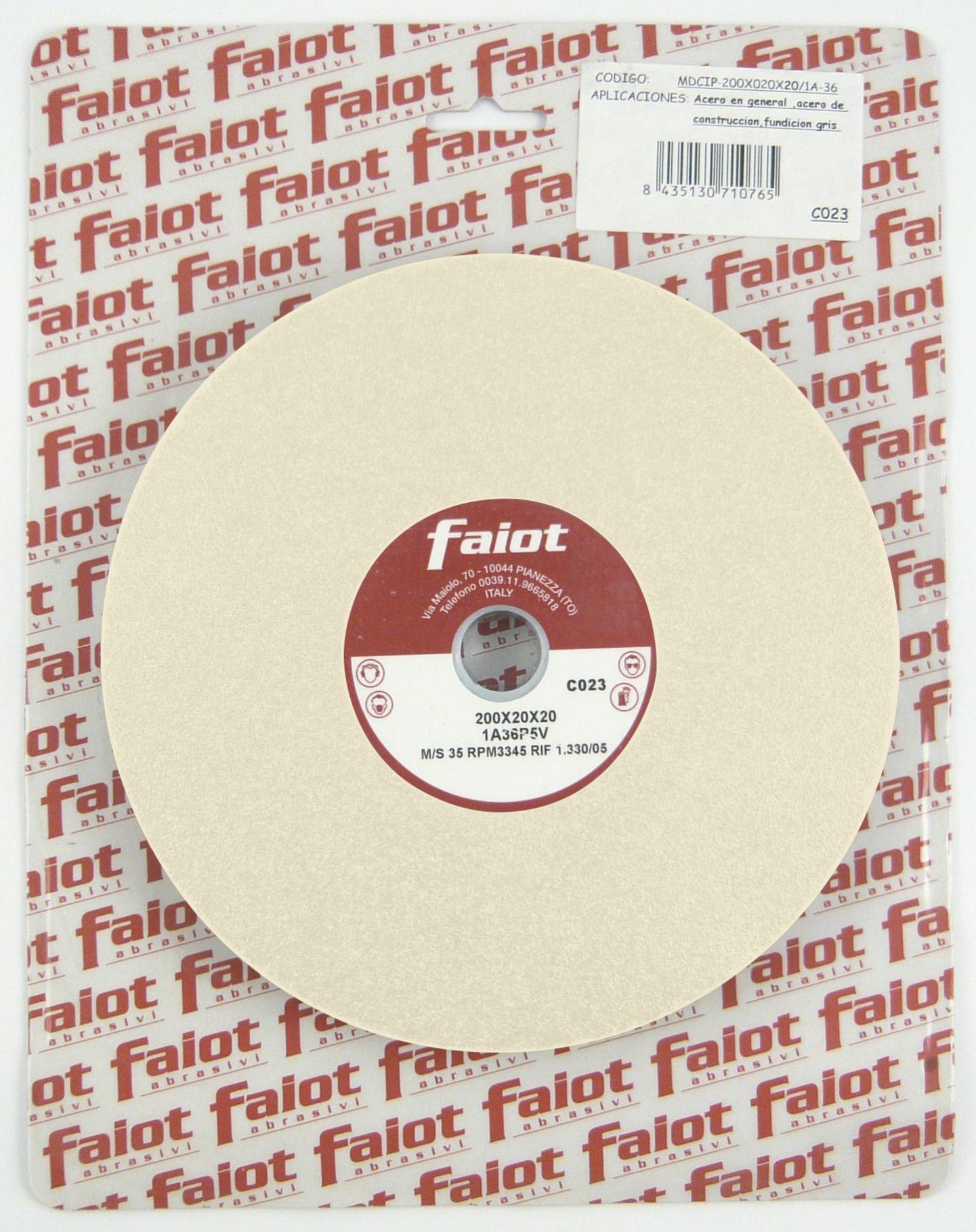 MDCIP-200X20x20/9A-60 Muela B Faiot MDCIP20020209A60 | Leroy Merlin