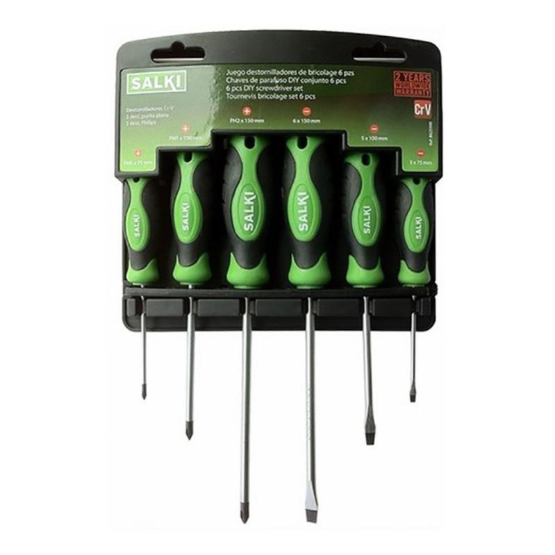 SALKI 8625320 - Juego 8 destornilladores 4 pl + 4 ph | Leroy Merlin