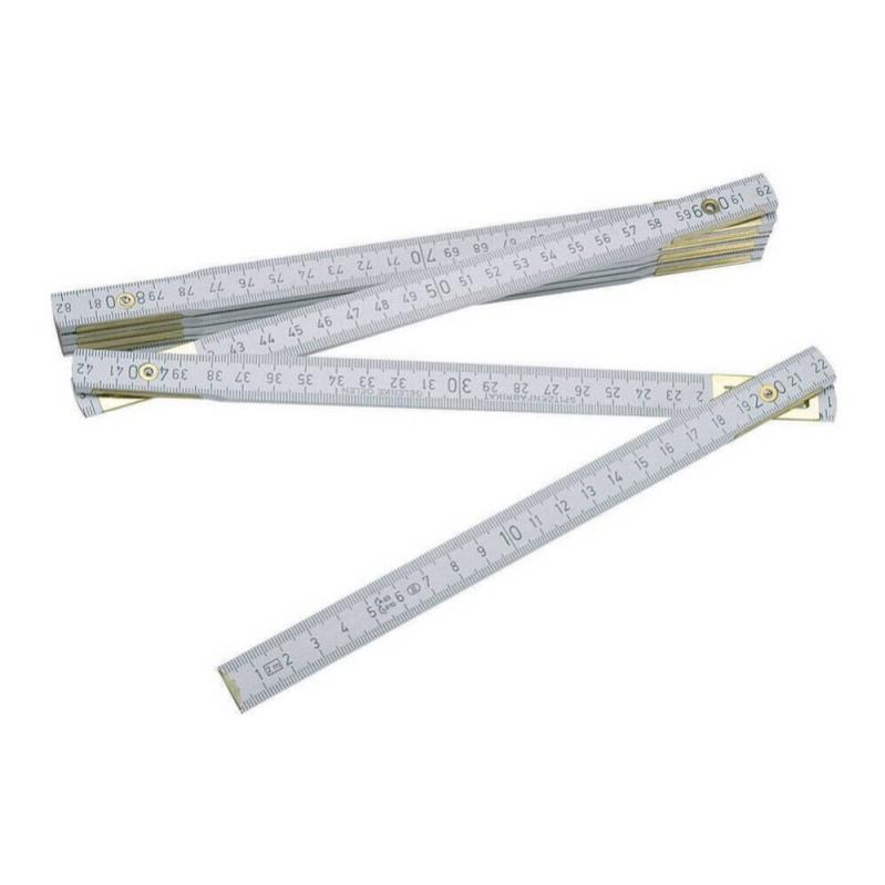 UNIOR 609365 - Metro de carpintero doble plegable en madera de 2m serie ...