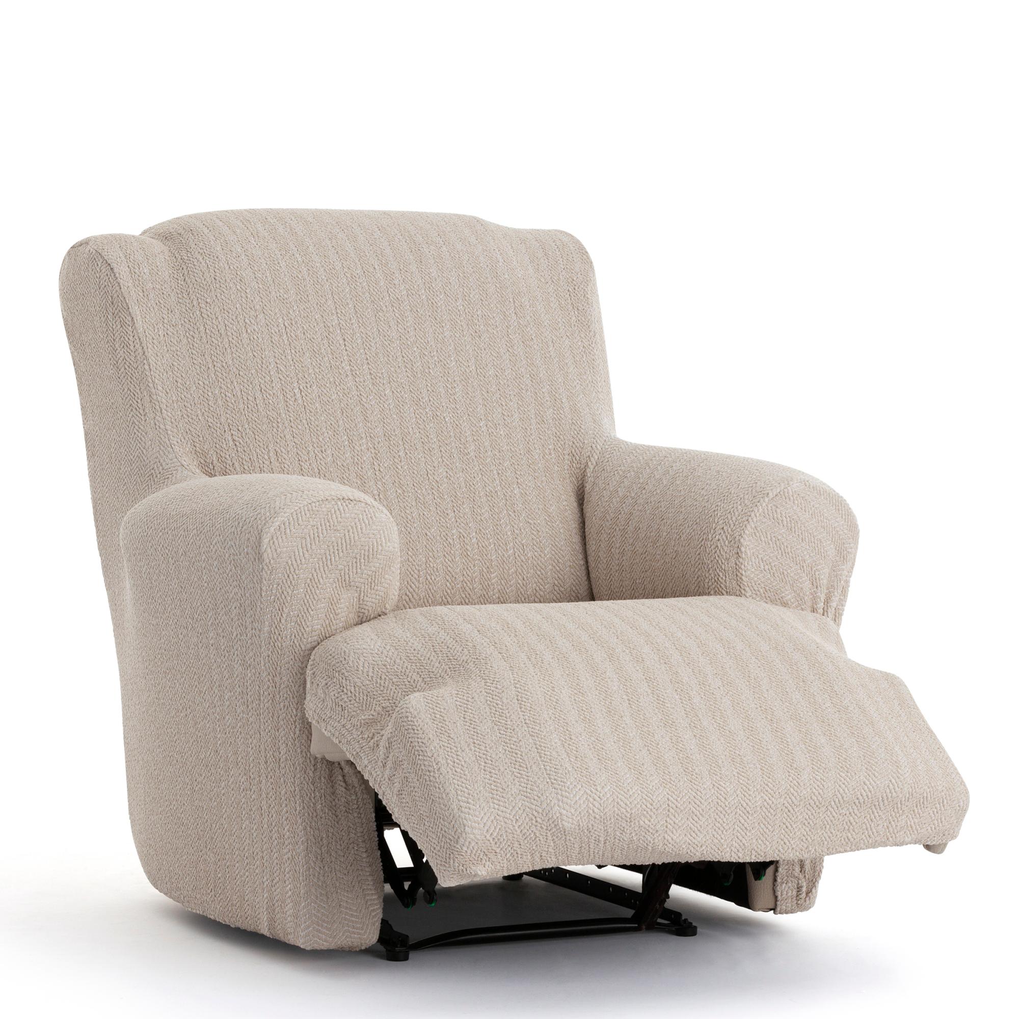 Capa de poltrona Jaz relax XL bielástica linho 70 - 100 cm | Leroy Merlin