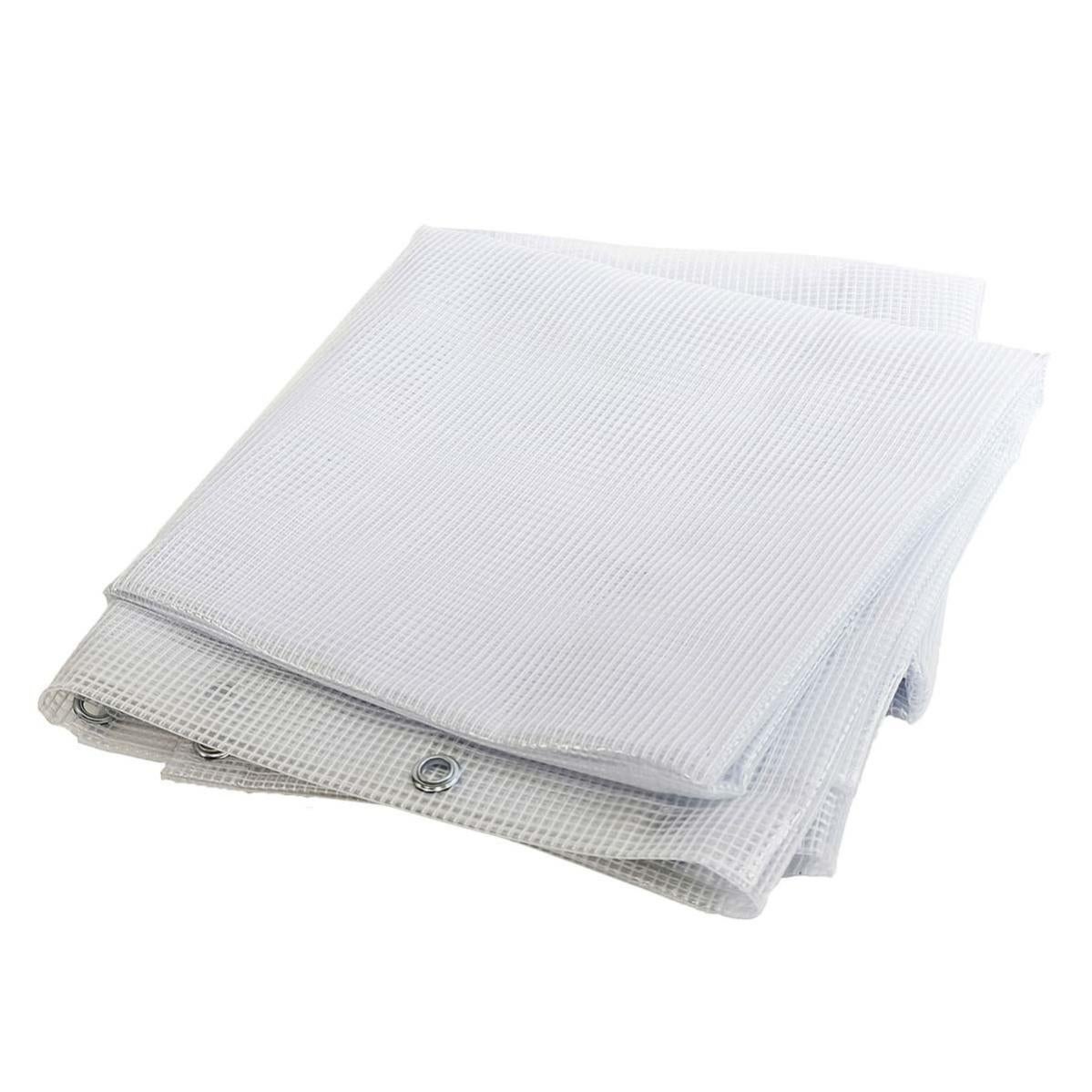 Lona de Protección 2,1x7 m - 7 años de calidad TECPLAST 500MU - Lona Reforzada Transparente ...