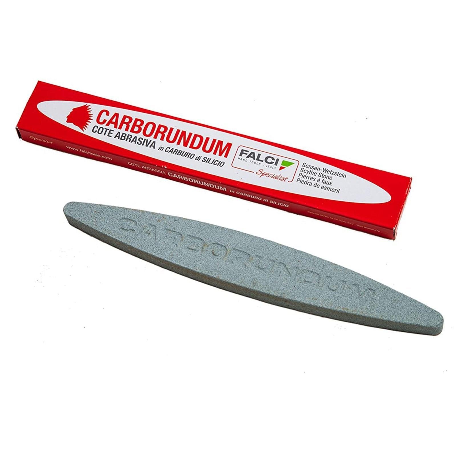 Pietra cote "Carborundum" per affilare coltelli, forbici e falci al ...