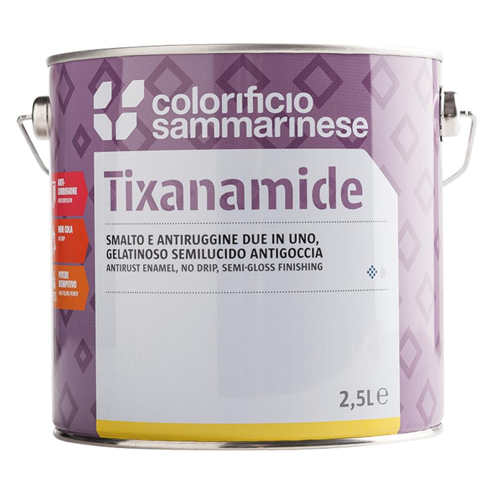 COLORIFICIO SAMMARINESE SMALTO ANTIRUGGINE 'TIXANAMIDE' Lt. 0,750 ...