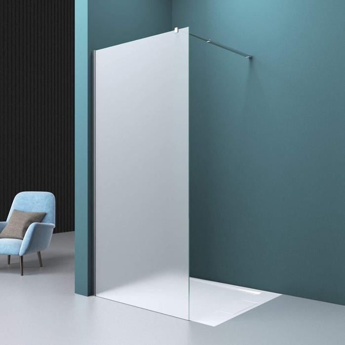 Box doccia Walk in MISURA 80x215cm vetro SATINATO | Leroy Merlin
