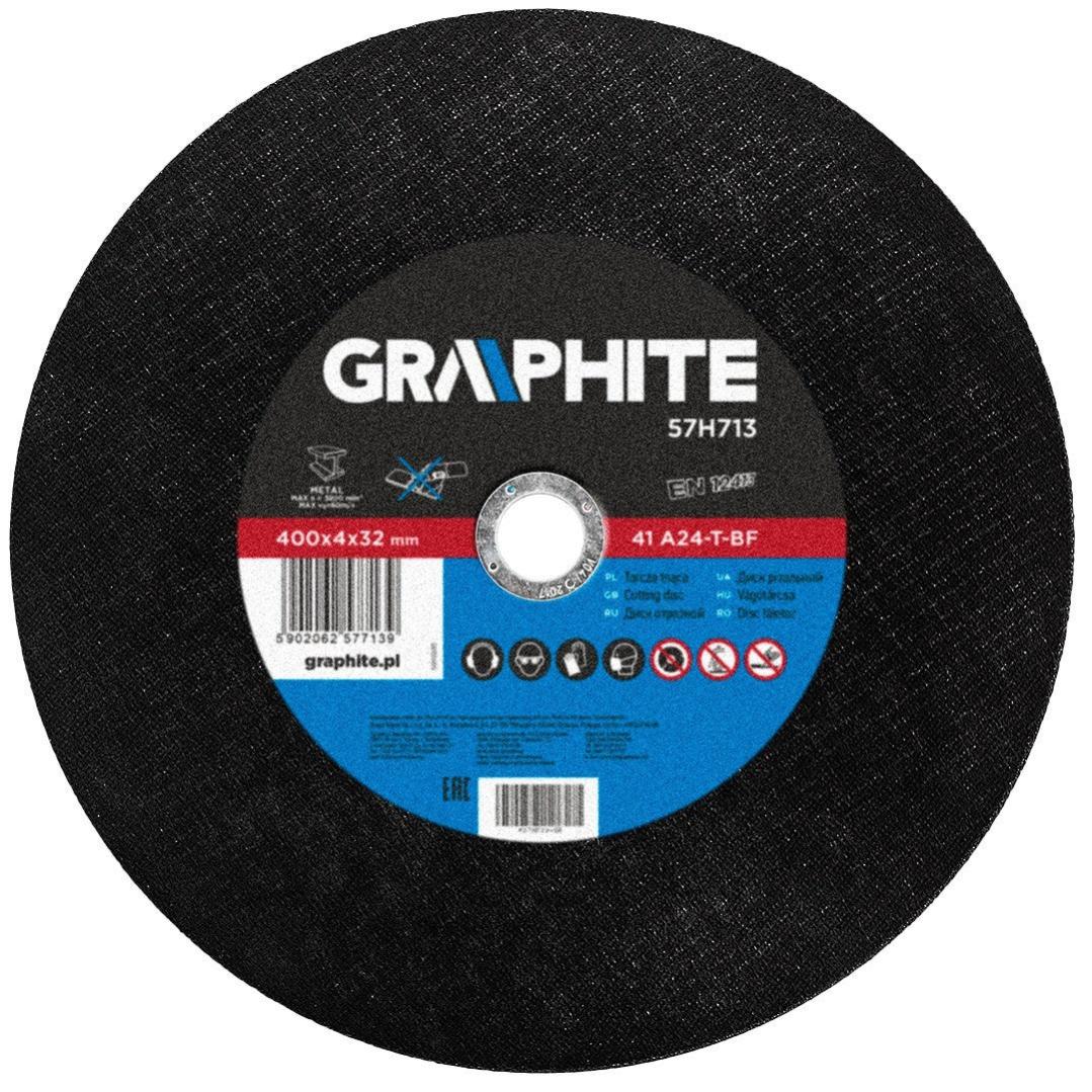 Disque de coupe pour métal, 400 x 4,0 x 32 mm, 41 A24-T-BF | Leroy Merlin