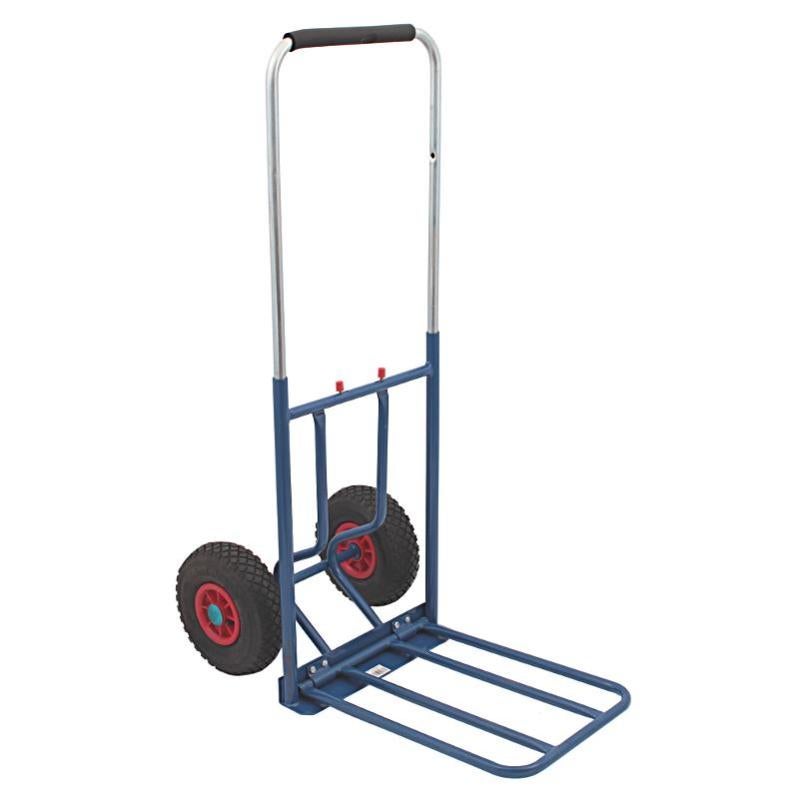 Diable Chariot de transport pliable 2 roues - 2x / 80kg | Leroy Merlin