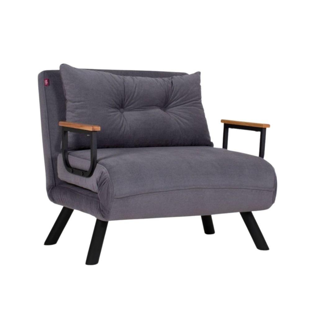 Poltrona letto pieghevole Sando grigio | Leroy Merlin