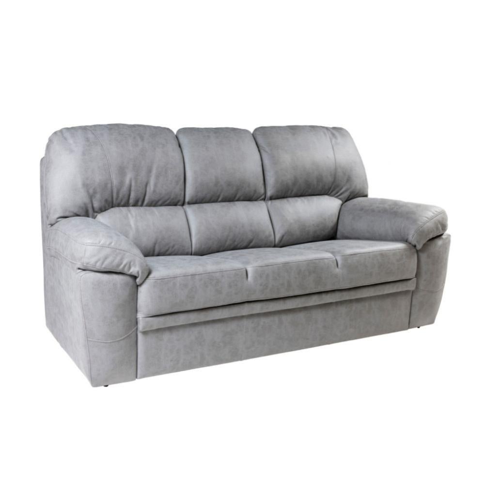 Divano 3 posti nabuk grigio Sarah 200x82x99H | Leroy Merlin