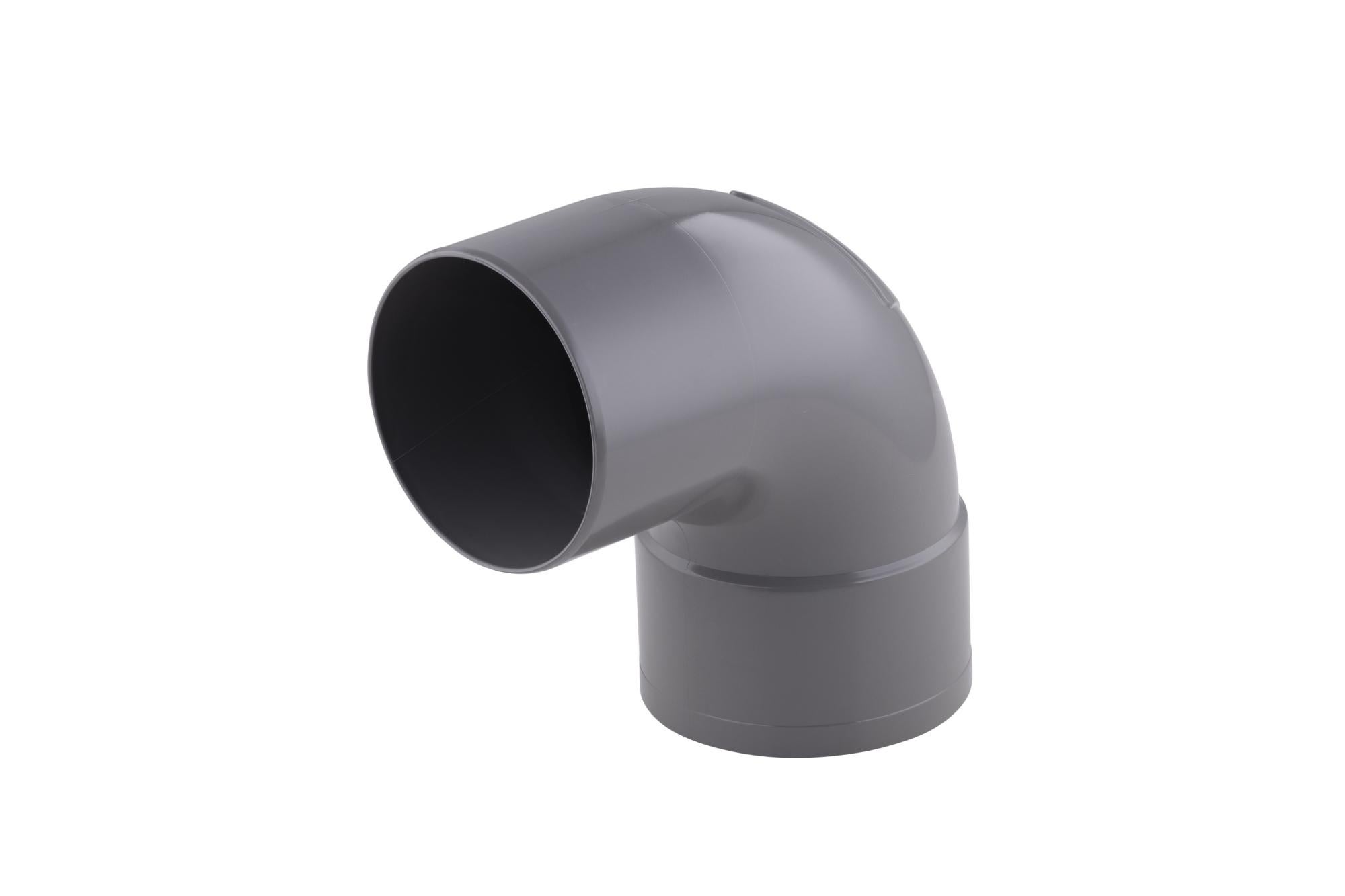 Gomito PVC 87° maschio femmina Ø80 | Leroy Merlin