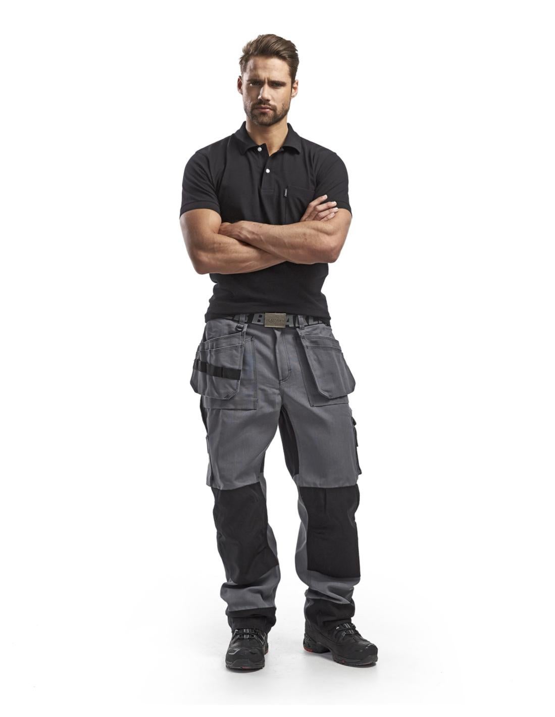 Pantalon Artisan Heavy Worker Gris clair/Noir | 158013809499 ...