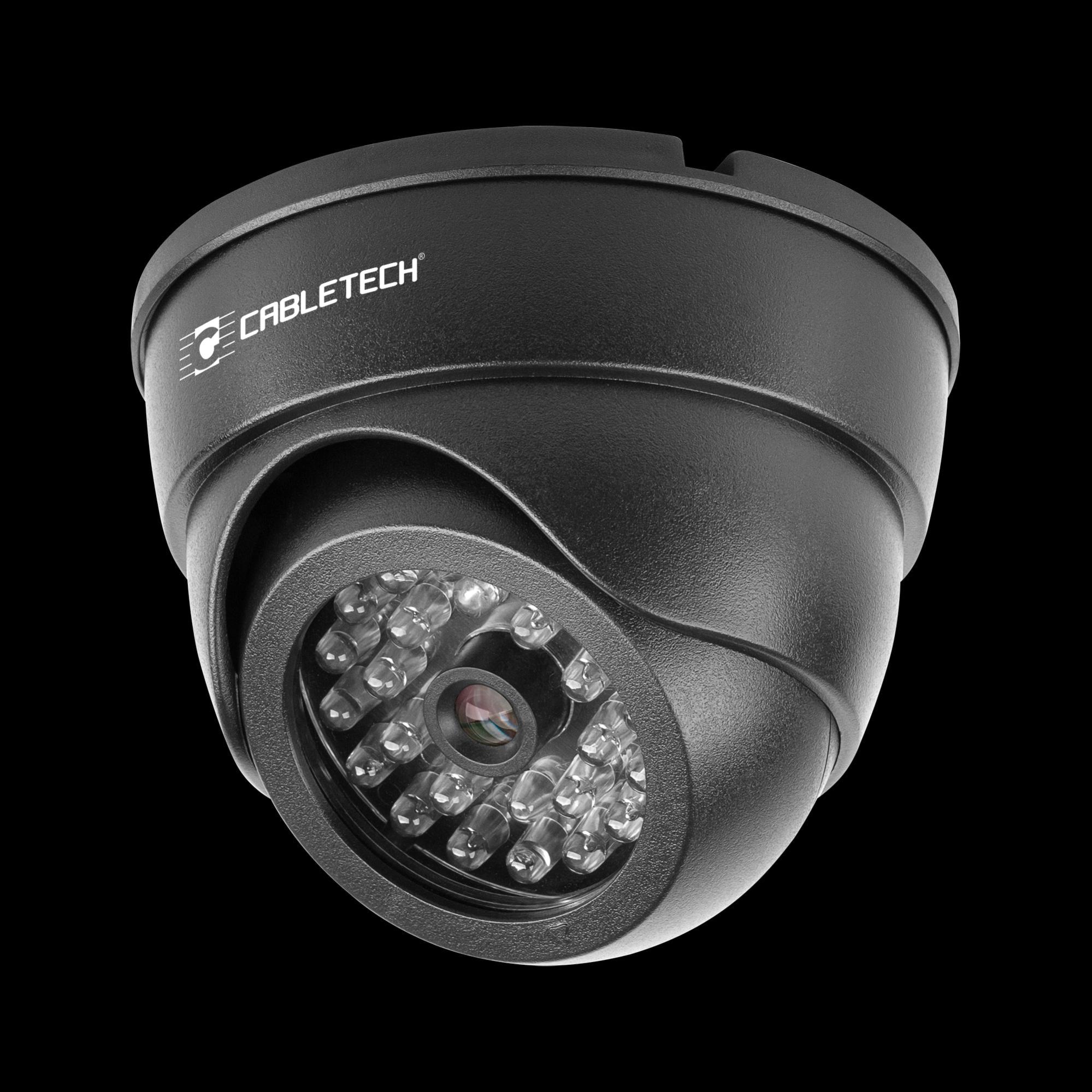 Caméra dôme factice avec LED DK-3 Cabletech | Leroy Merlin