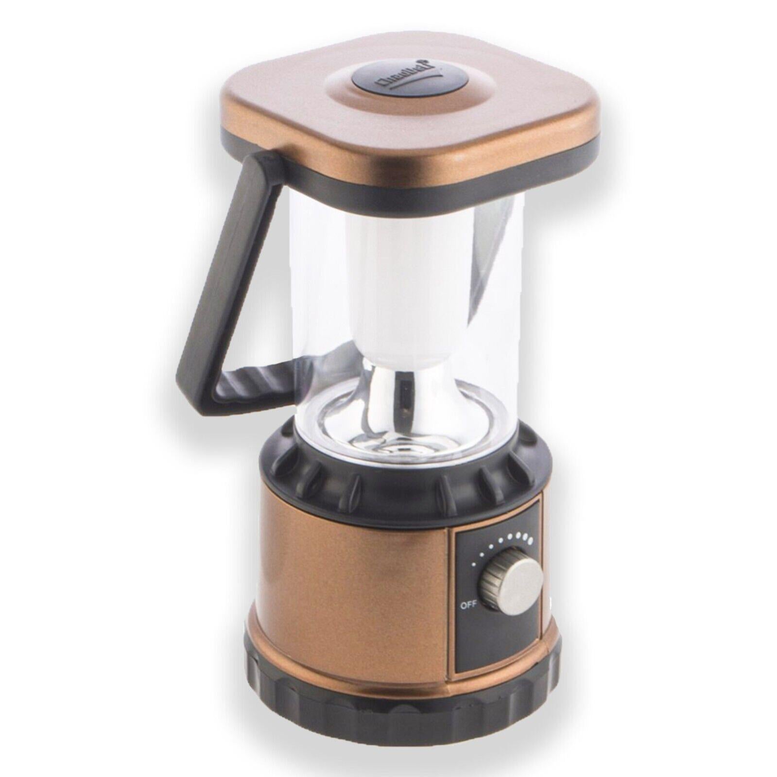 LAMPADA/ LANTERNA DOTATA DI 4 LED x 0.5w 2W PORTATILE CON ALIMENTAZIONE ...