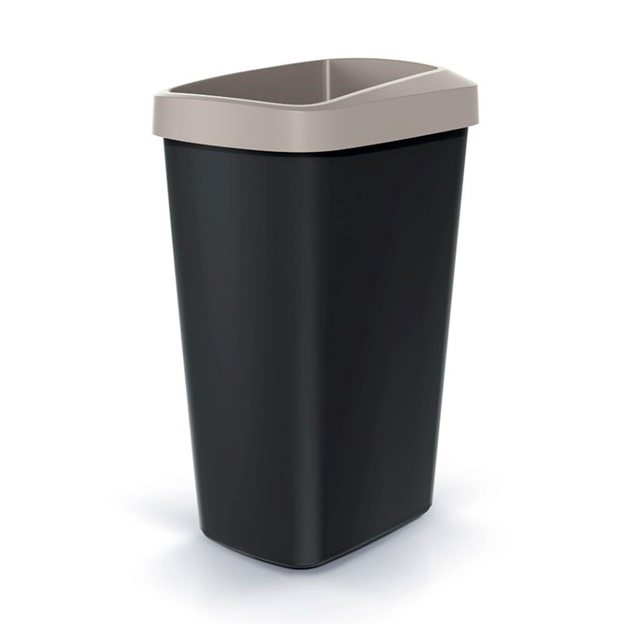 KEDEN Seau de recyclage avec couvercle ouvert pratique 45L Compacta Q ...