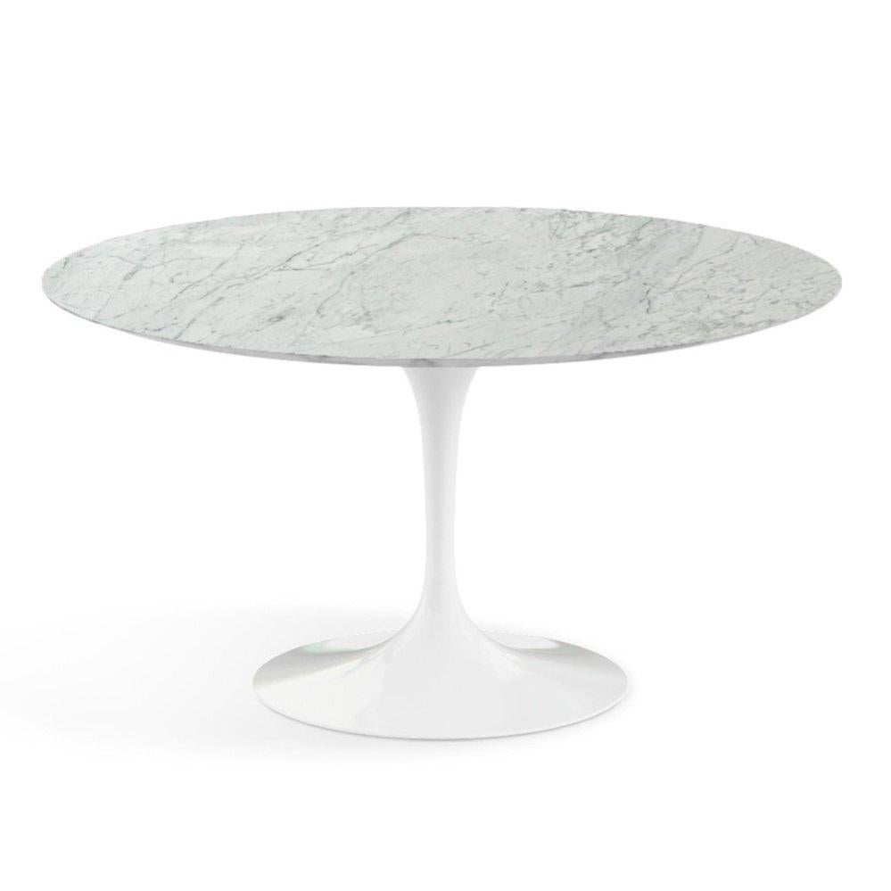 Riedizione del tavolo tulip di saarinen tondo diam. cm 80, cm 90, cm ...