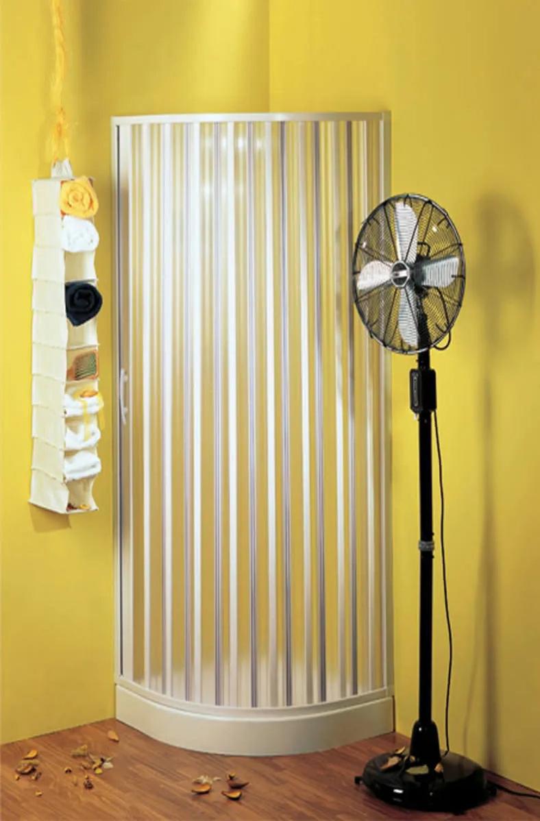 Forte - Box Doccia Sfera 90-70 / 90-70 - Raggio 55 Cm - Semicircolare A ...