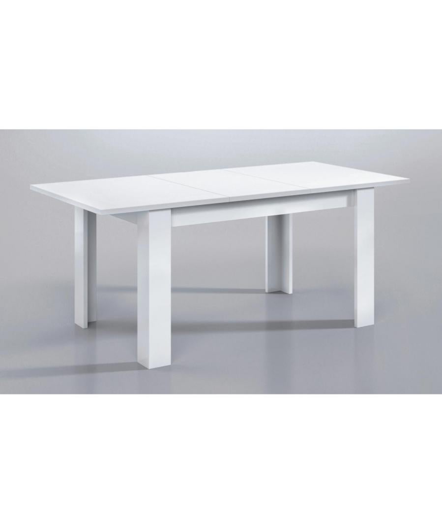 TABLE DE SALLE À MANGER À RALLONGE JIMENA - Blanc | Leroy Merlin