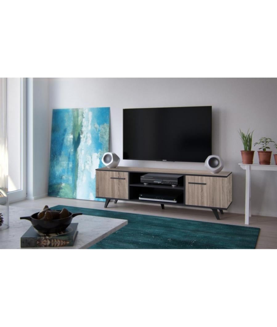 TABLE TV EBONY | Leroy Merlin