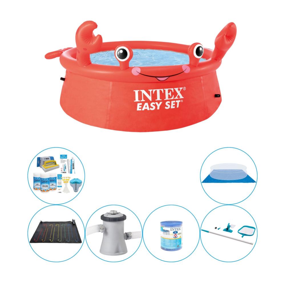 Intex Easy Set Ronde Edition de crab 183x51 cm - Pack de piscine ...
