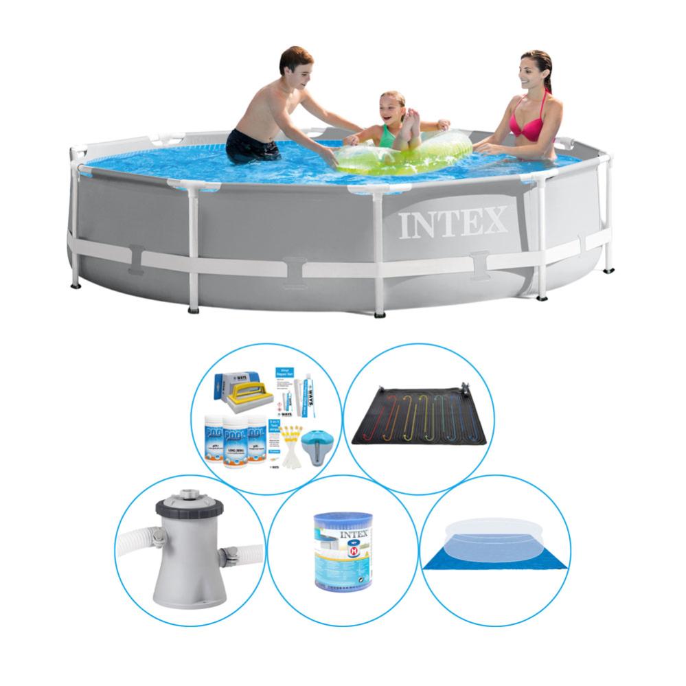 Intex Prism Frame Ronde 305x76 cm - 6 pièces - Piscine plus des ...
