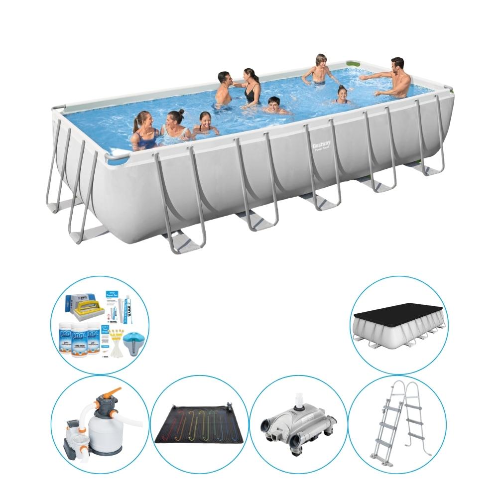 Bestway Steel Pro Rect. 640x274x132 cm - Bleu - Deal de piscine | Leroy ... Bestway Steel Pro Rect. 640x274x132 cm - Bleu - Deal de piscine | Leroy ...