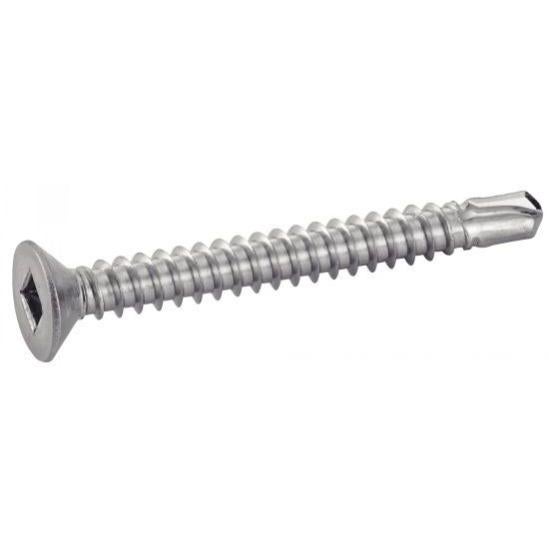 Vis autoperceuse tête fraisée carrée inox A2 DIN 7504 O 4.8X16 boîte de ...