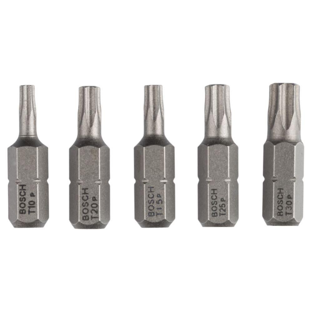 Set di bit di avvitamento EXTRA-HARD (TORX®). 5 pezzi. T10. | Leroy Merlin