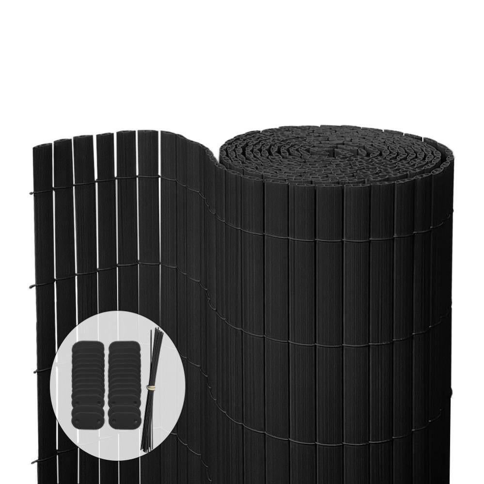 Canniccio PVC Frangivista Recinzione 100x300cm, Arella Doppia Schermo ...