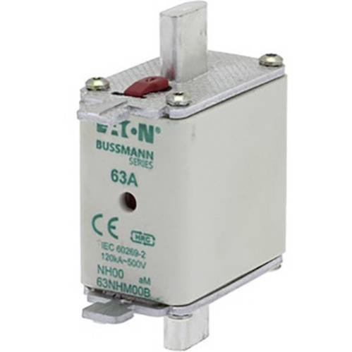 Eaton 63NHM00B Fusible NH Taille du fusible = 00 63 A 500 V 3 pc(s ...