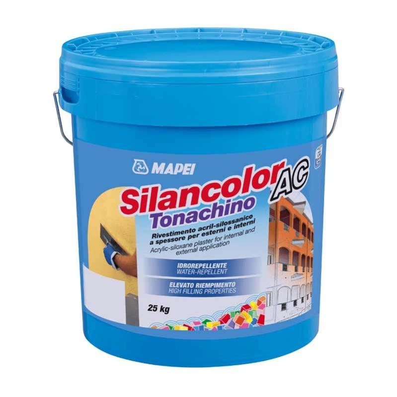 Rivestimento Acril Silossanico Silancolor Ac Tonachino Mapei 25Kg ...