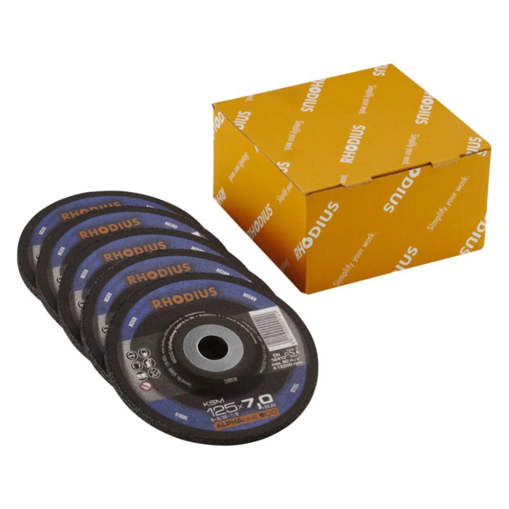 Schruppscheibe KSM Pack | Ø 115 x 7,0 x 22.23mm Forma 27 VPE: 5 | Leroy ...