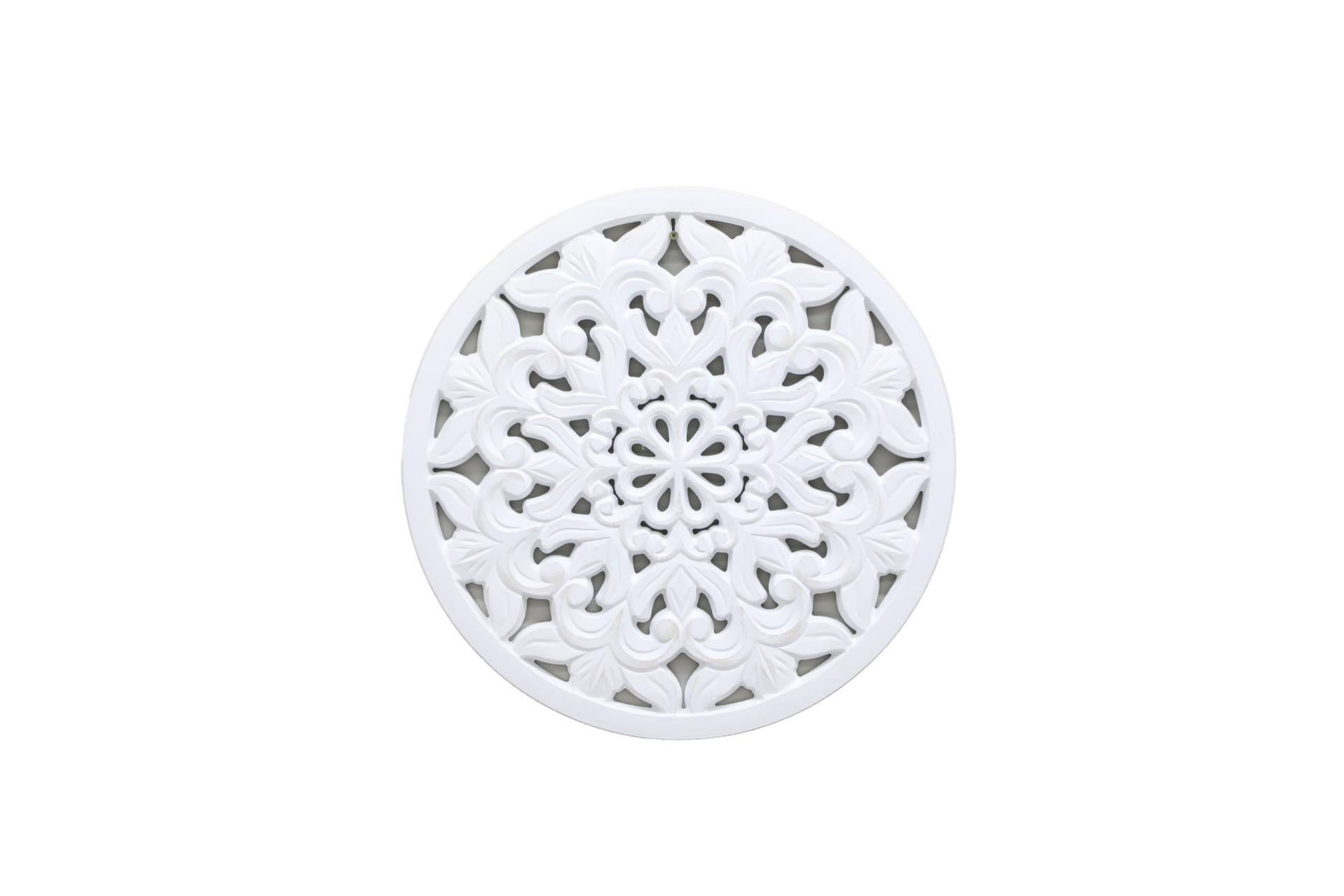 Décoration murale sculptée ronde Shiva 50X2 | Leroy Merlin