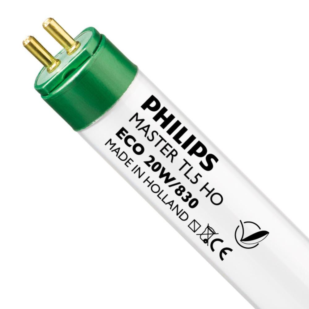 Philips MASTER TL5 ECO HO 20W - 830 Blanc Chaud | 55cm | Leroy Merlin