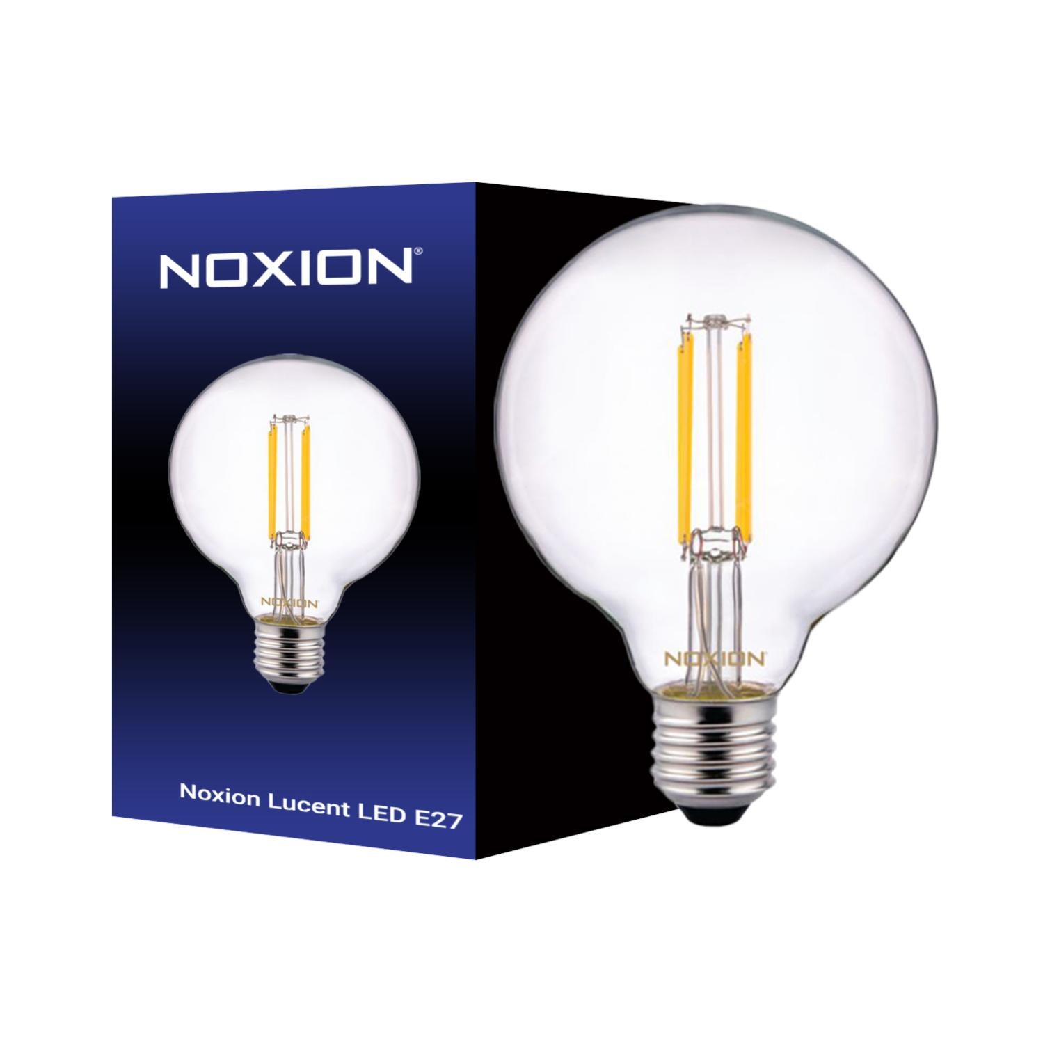 Noxion Lucent LED E27 Globe Filament Claire 95mm 7.3W 806lm - 827 Blanc ...