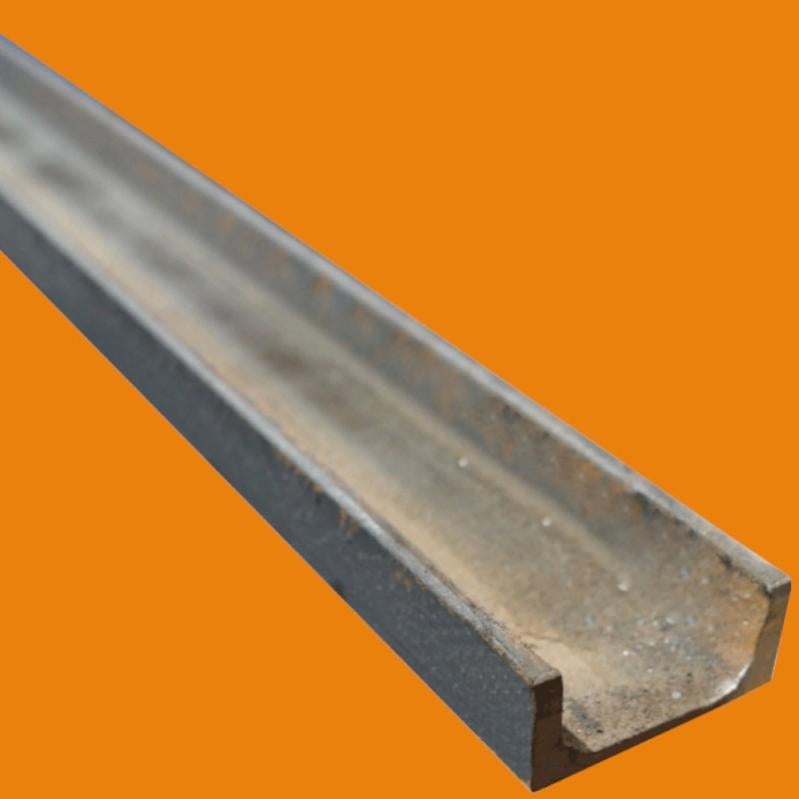 Barre U à congés acier S235 4 x 2 cm ep 0,5 cm long. 2 mètres | Leroy Merlin