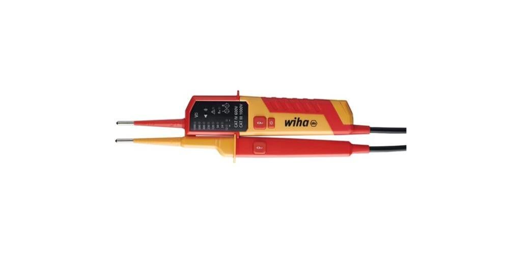 WIHA voltage and continuity tester 12-1.000 VAC/1500 VDC - CAT IV ...