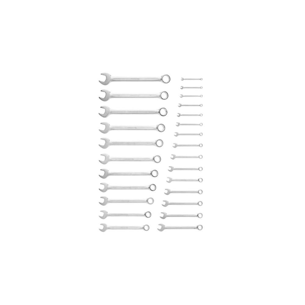 Conjunto de llaves de maul-anillo, 26 pcs., 6-32 mm, CRV, DIN 3114 ...