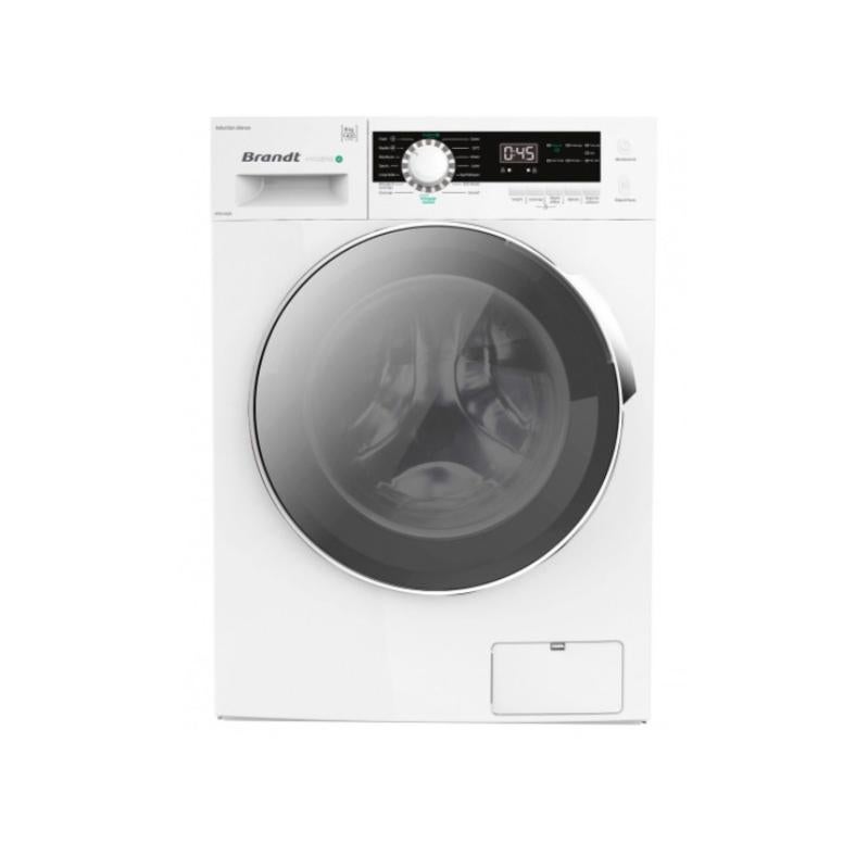 Lave-linge frontaux 8kg BRANDT B, WFB184QW | Leroy Merlin