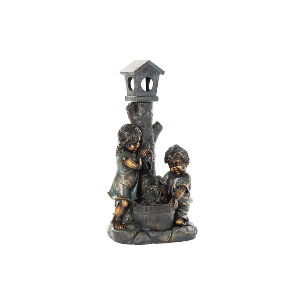 Fuente de Jardín DKD Home Decor Bronce Resina Niño (45 cm) | Leroy Merlin